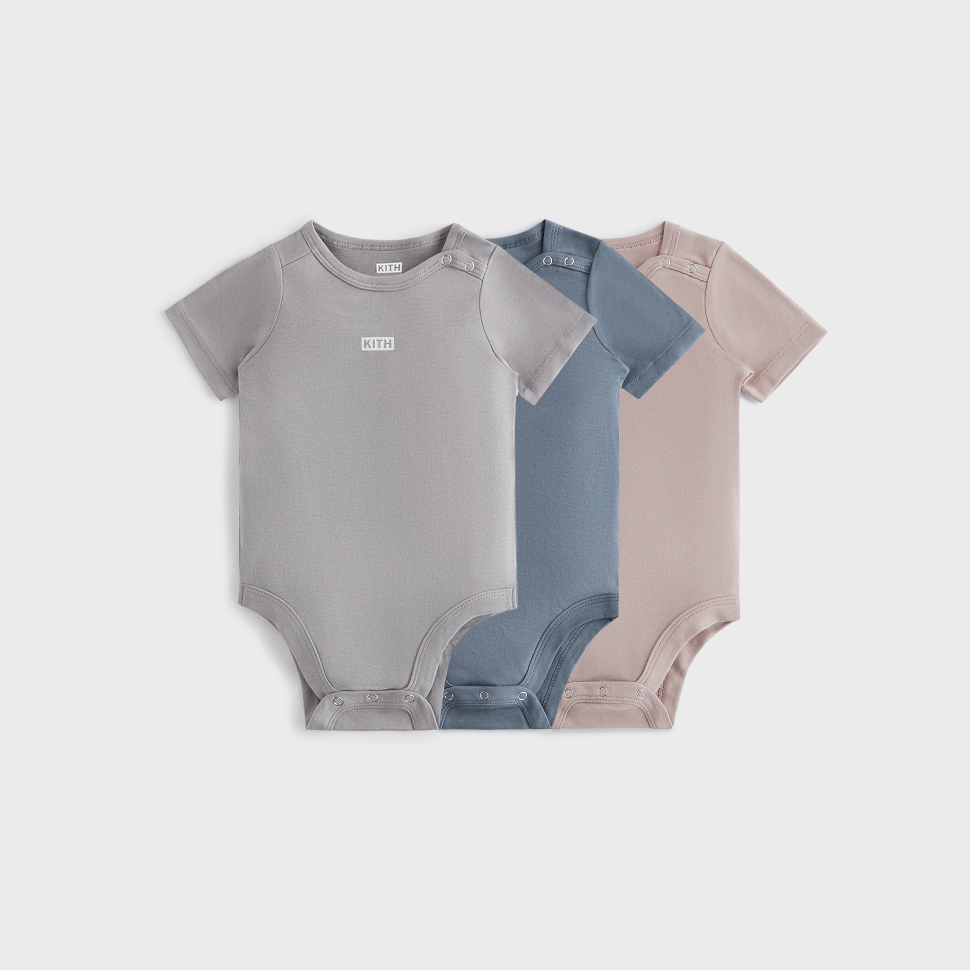 Kith Baby Palette 3-Pack Bodysuit - Argon – Kith UK