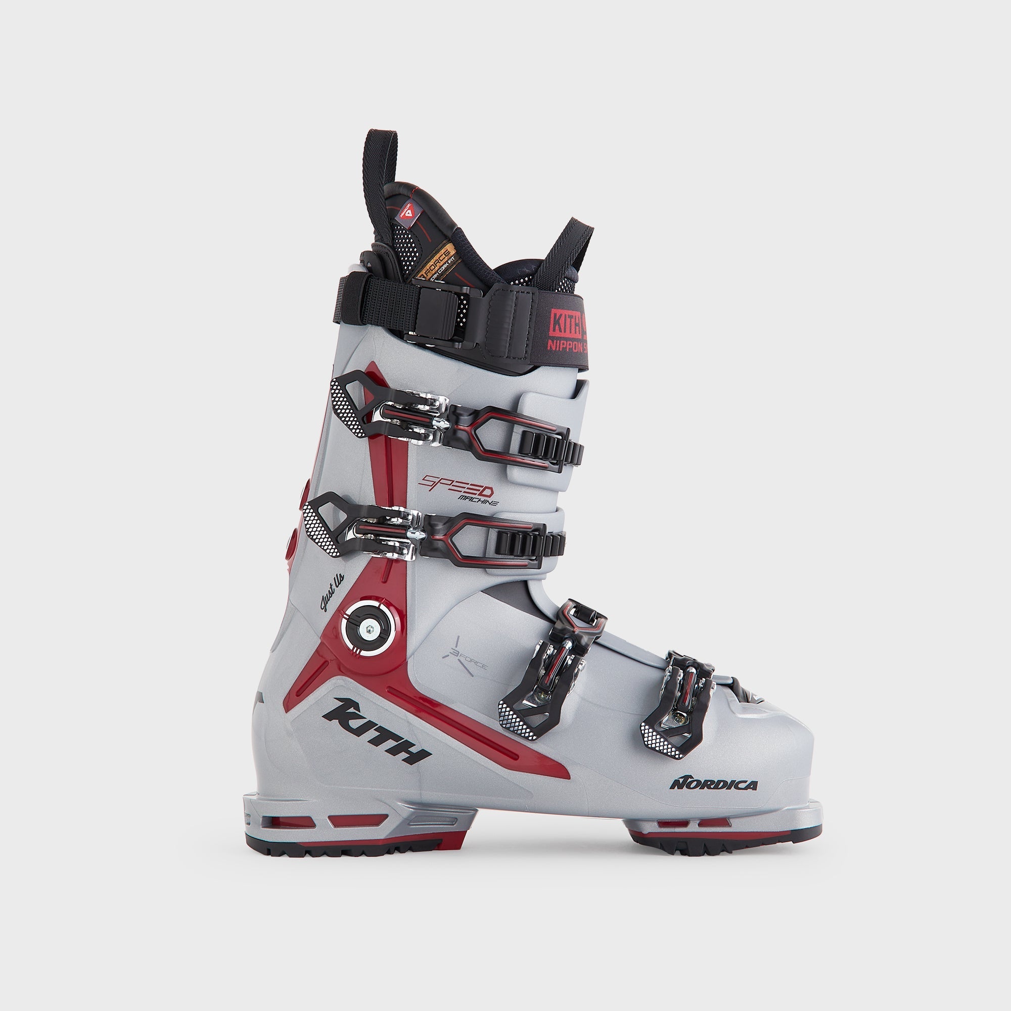 Kith for Nordica Speedmachine 3 130S Ski Boot - Silver – Kith UK